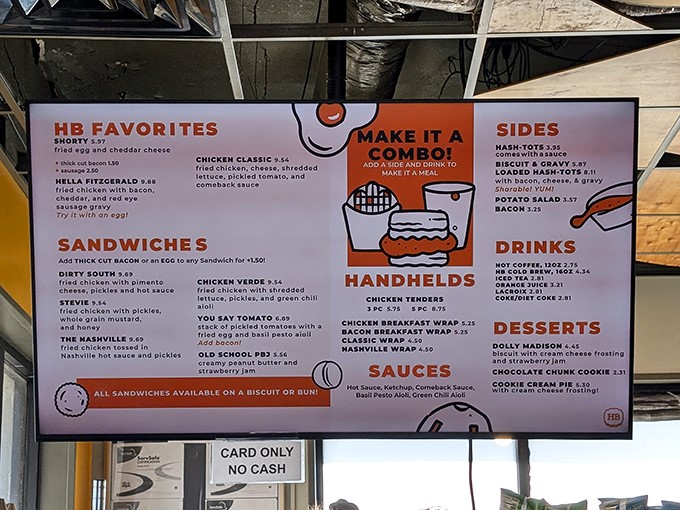 The menu board reads like poetry for the hungry soul. Each named sandwich promises its own unique journey through flavor country.