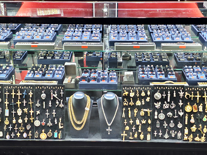 A treasure trove of glittering possibilities &ndash; where impulse purchases are justified as "investments" and birthday gifts are solved in seconds.