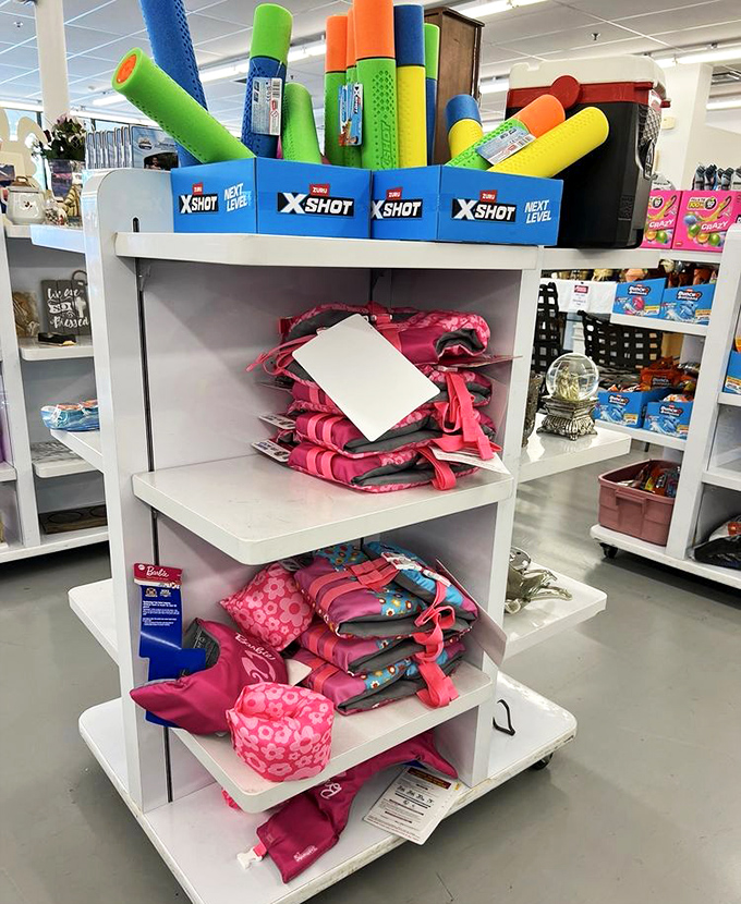 Summer fun doesn't require emptying your wallet&mdash;these pool noodles and pink floaties are ready for their second splash.