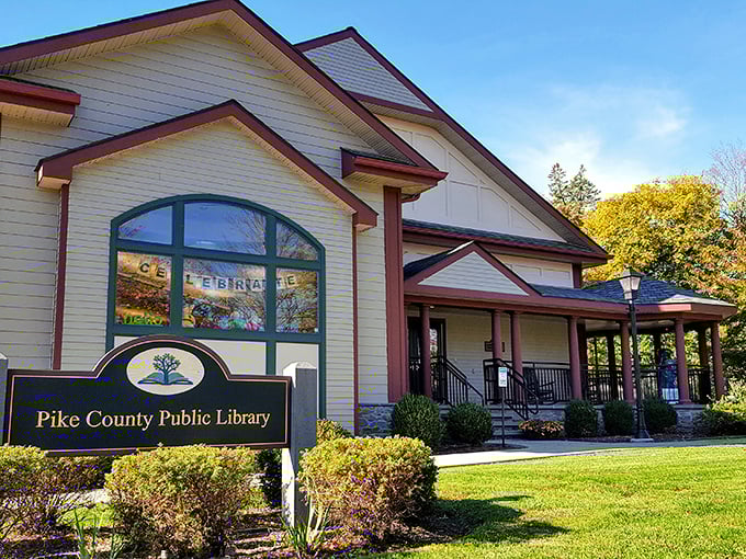 The Pike County Public Library isn't just about books&mdash;it's architectural eye candy with a side of literary nourishment for the soul.