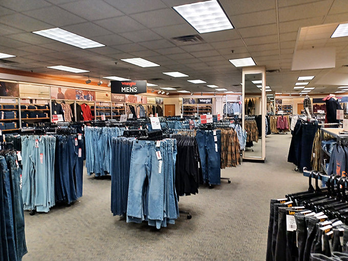 Denim paradise awaits at every turn. The real challenge isn't finding jeans&mdash;it's remembering which ones you already own.