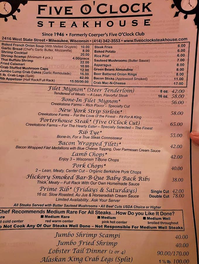 The menu reads like a love letter to carnivores &ndash; with cuts of beef that would make even the most committed vegetarian consider a temporary change of philosophy.