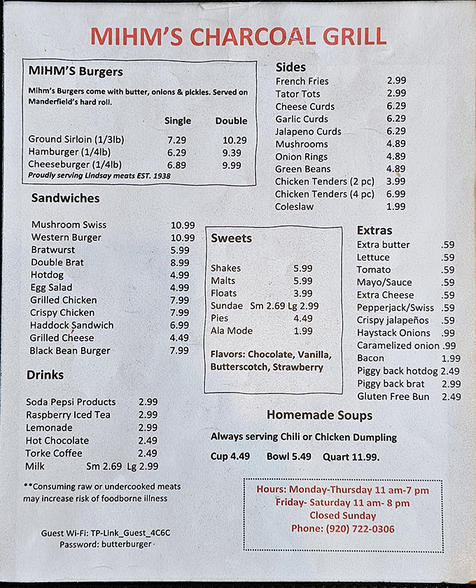 A menu that doesn't need fancy fonts or pretentious descriptions&mdash;just honest food at honest prices that'll make both your stomach and wallet happy.