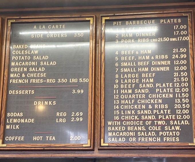 That vintage menu board tells you everything you need to know&mdash;this place hasn't changed because it hasn't needed to.