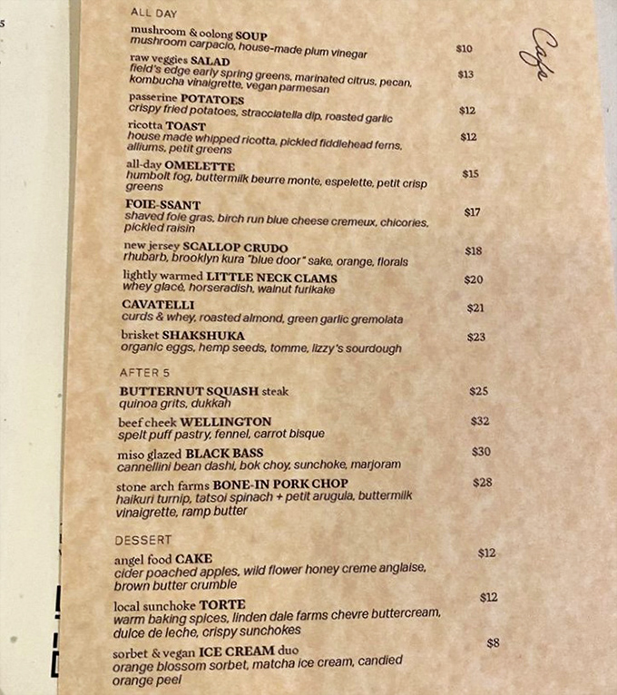 When a menu reads like poetry, you know you're in for something special beyond ordinary dining.