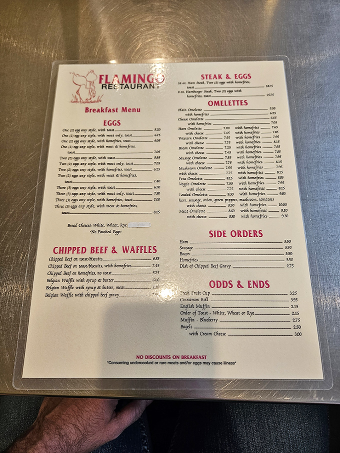 A menu that reads like a love letter to breakfast classics &ndash; the kind that makes decision-making both wonderful and impossible.