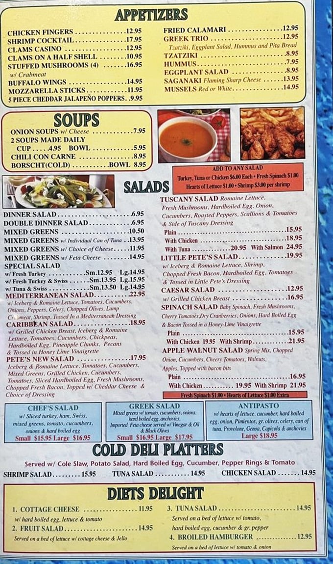 A menu that requires both reading glasses and strategy&mdash;too many good choices is the best kind of dining dilemma.