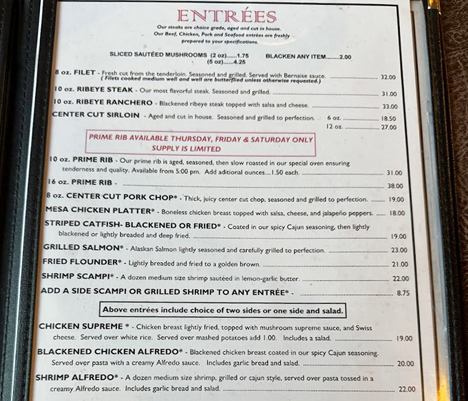 The menu reads like a love letter to carnivores &ndash; straightforward descriptions that let quality ingredients speak for themselves.