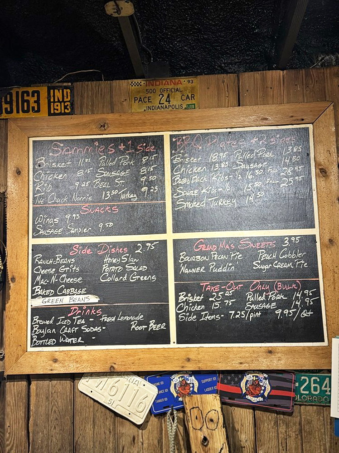 That chalkboard menu isn't trying to impress you with fancy fonts&mdash;it's busy listing the reasons your diet plan is about to fail spectacularly.