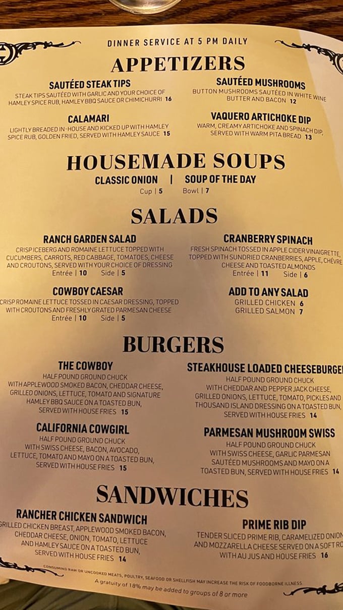 The menu reads like a love letter to carnivores, with appetizers that aren't just opening acts but stars in their own right.