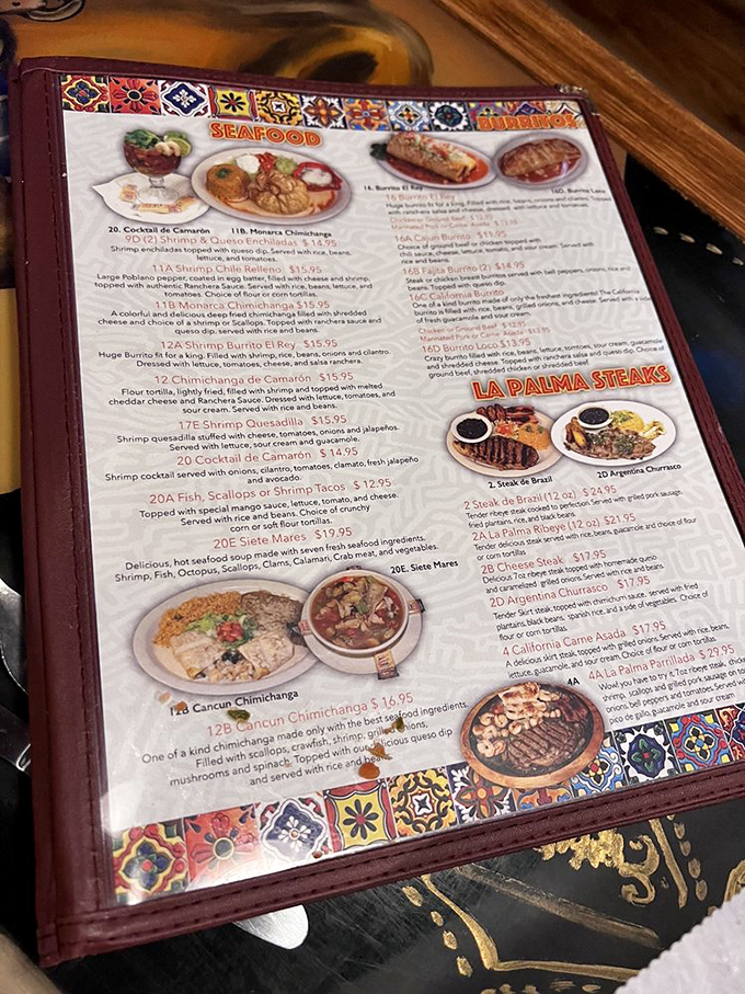 The menu reads like a love letter to seafood lovers&mdash;that Cancun Chimichanga with scallops and crab might just change your life.