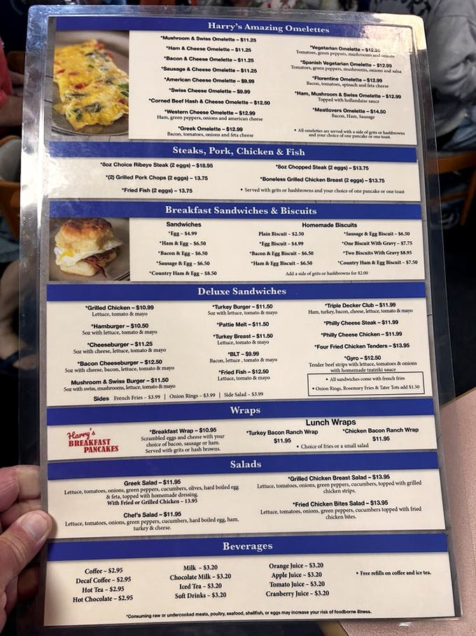 A menu that reads like a breakfast lover's diary &ndash; every page filled with delicious possibilities.