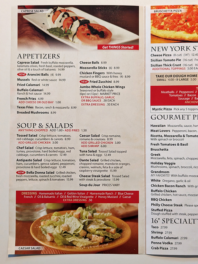 A menu that doesn't mess around&mdash;from arancini balls to Sicilian pies, this is Italian-American comfort food that means business.