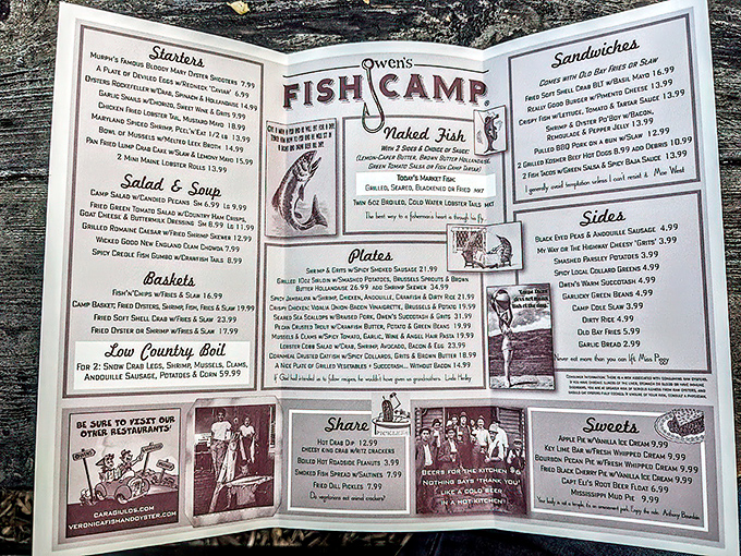 A menu that reads like a love letter to seafood &ndash; where "naked fish" isn't a swimming violation but the purest expression of ocean-to-table dining.