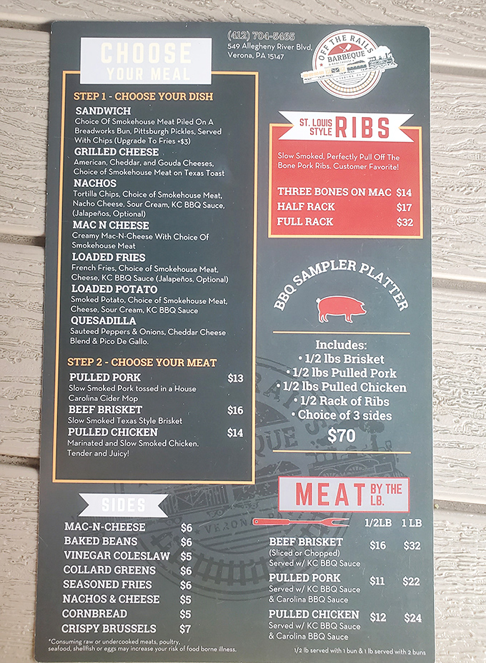 When your menu looks this good on paper, imagine what magic happens on your plate.