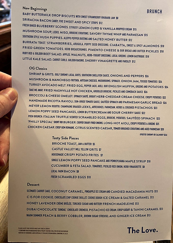 This menu isn't just a list—it's a roadmap to burger nirvana, with creative combinations that'll make your taste buds do a happy dance.