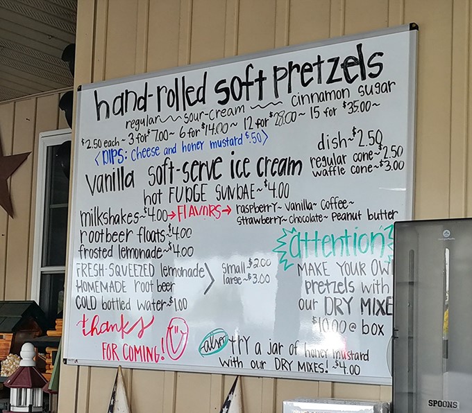 The handwritten menu board tells you everything you need to know&mdash;this place doesn't need fancy fonts when the food speaks this eloquently.