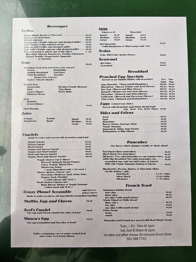 The menu at Sinclair's reads like a love letter to breakfast classics, with each item promising to turn your morning from mundane to magnificent.