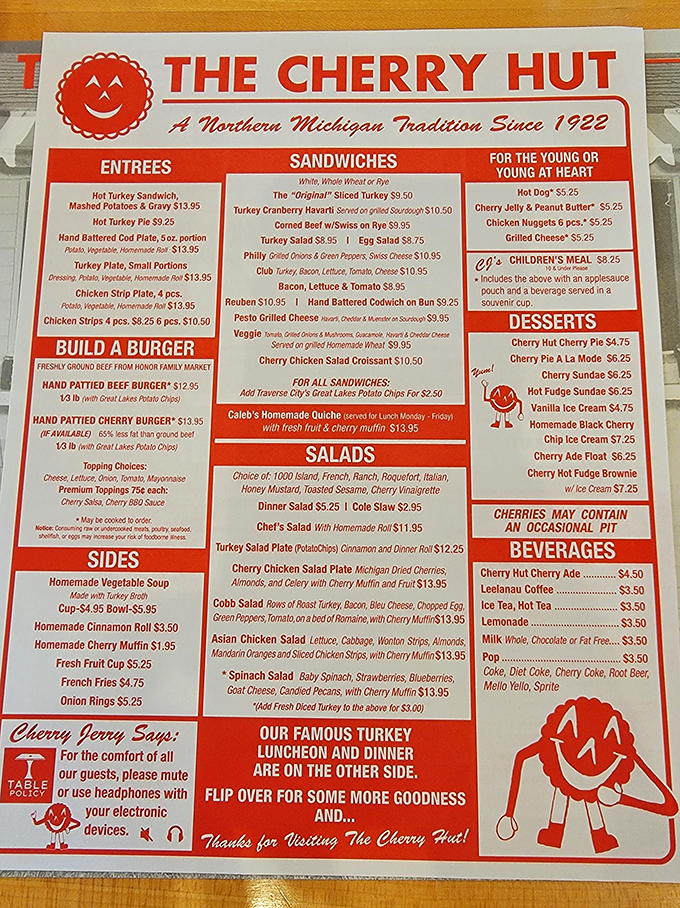 The menu reads like a love letter to American comfort food, with the fish and chips rightfully claiming celebrity status.