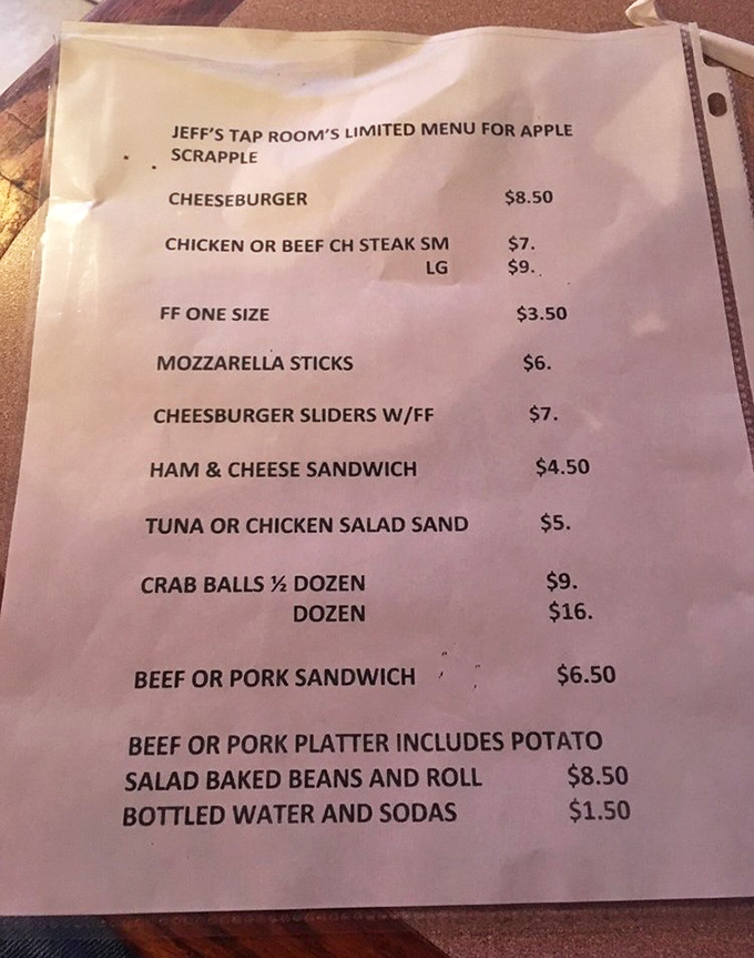 This limited menu might look simple on paper, but it's a masterclass in knowing exactly what your customers want. No foam or tweezers required.