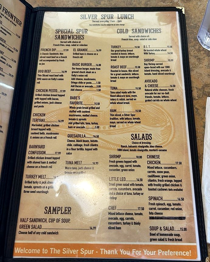 A menu that doesn't need fancy fonts or pretentious descriptions&mdash;just honest food that makes decision-making the hardest part of your meal.