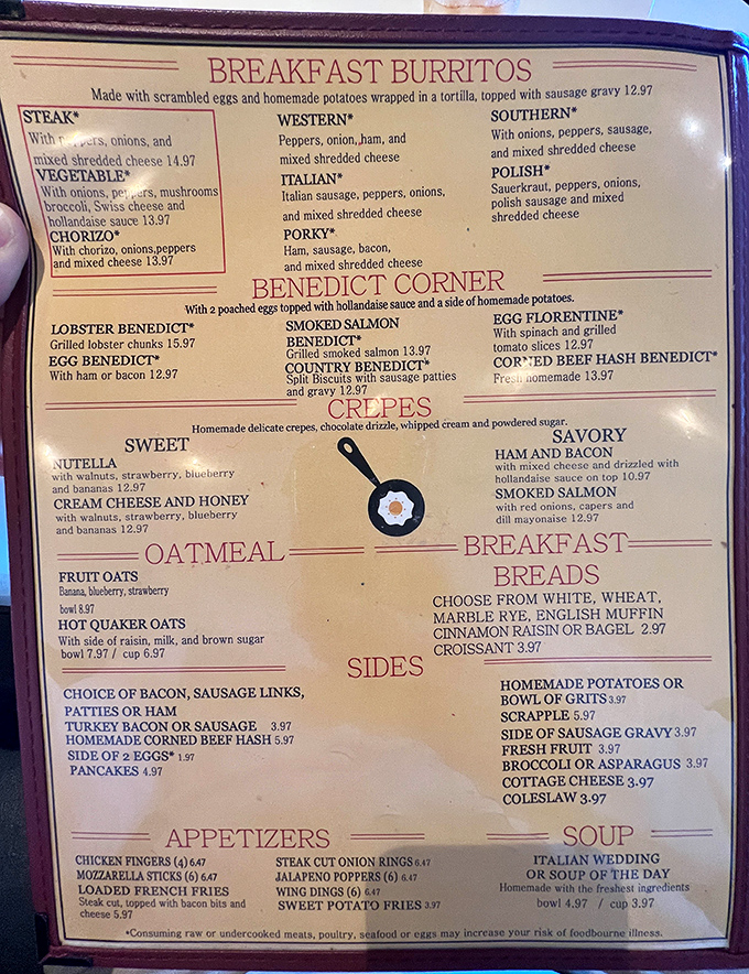 A menu that reads like a breakfast lover's diary &ndash; every page worth exploring.