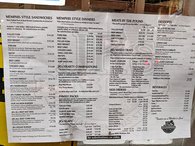 The menu at JR's reads like poetry to carnivores – a magnificent manifesto of meat possibilities that makes decision-making deliciously difficult.