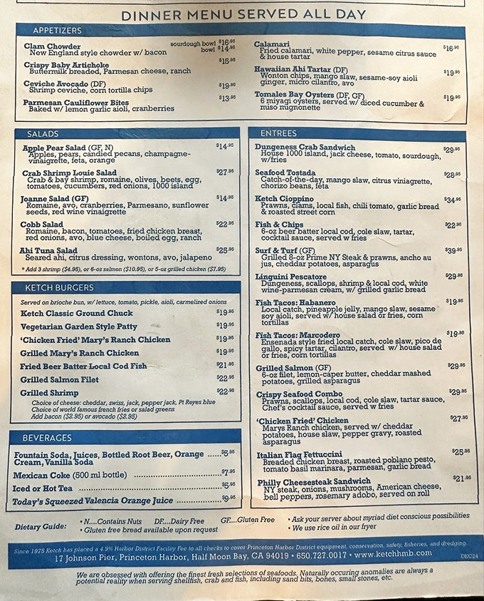 A menu that reads like a love letter to the Pacific&mdash;each dish promising the kind of seafood experience that creates return customers.