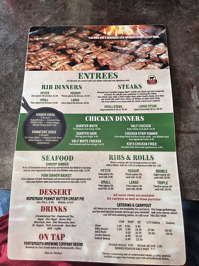 A menu that cuts right to the chase&mdash;no foams, no reductions, just straightforward promises of meat in various glorious forms and sizes.