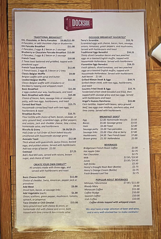 A menu that reads like a cardiologist's nightmare but tastes like your best food memories.