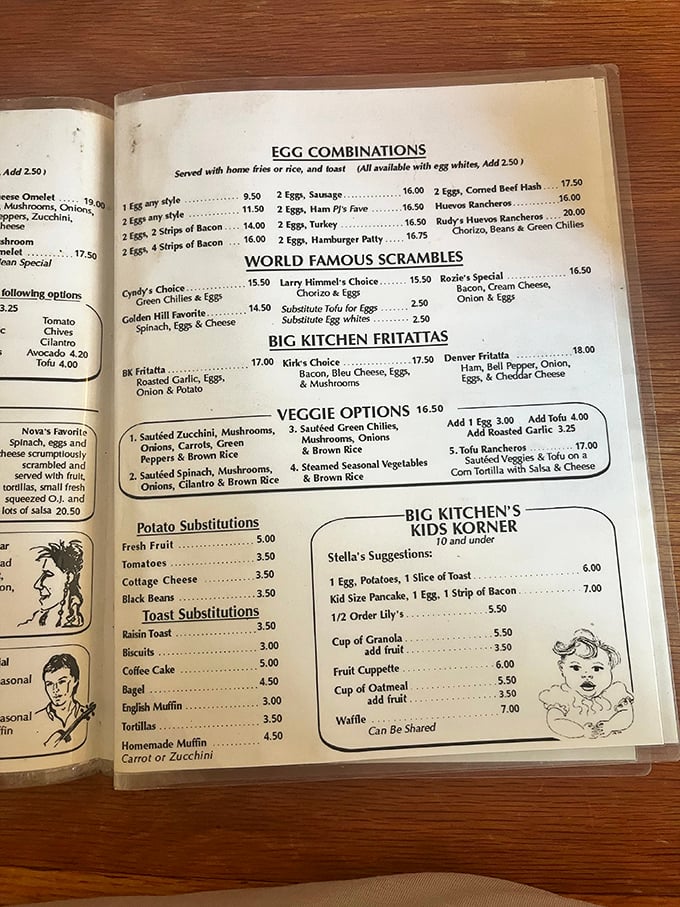 A menu that doesn't need fancy fonts or pretentious descriptions &ndash; just honest food that makes you want to order one of everything.