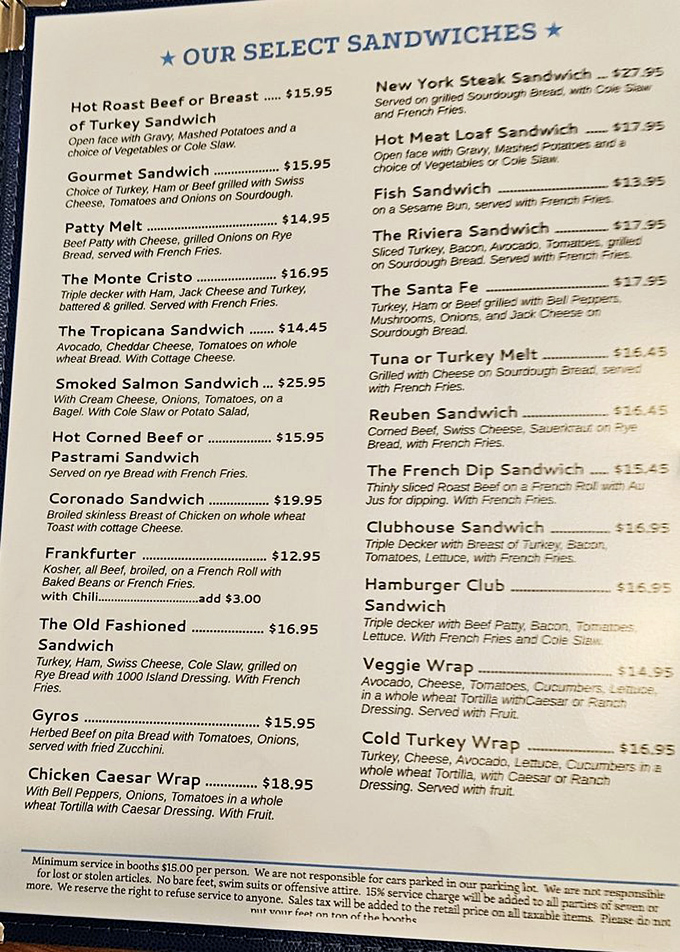 The menu tells you everything you need to know&mdash;this place has been perfecting breakfast for over 25 years. Decisions, decisions!