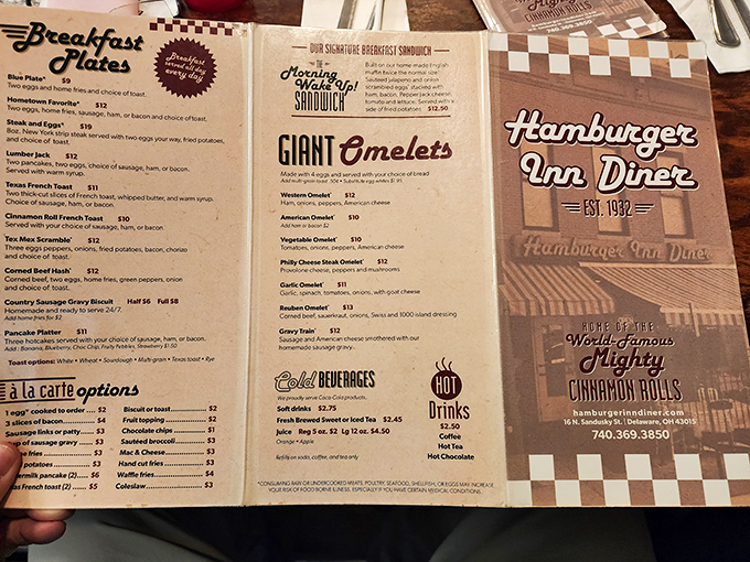 A menu that doesn't need fancy fonts or pretentious descriptions—just honest food that's stood the test of time. The "World-Famous" claim isn't just marketing; it's a promise.