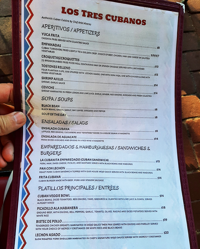 This menu isn't just a list of dishes&mdash;it's a passport to Cuba's greatest hits, from empanadas to that legendary ropa vieja.