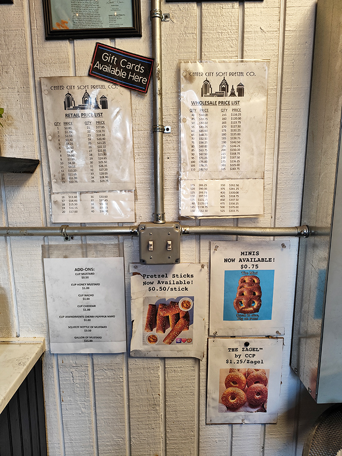 A menu board that cuts straight to the chase. No fancy descriptions needed when your product has been speaking for itself for decades