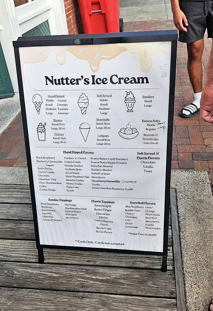 The menu board&mdash;a roadmap to happiness that might require several visits to fully explore. Diet plans, consider yourselves warned.