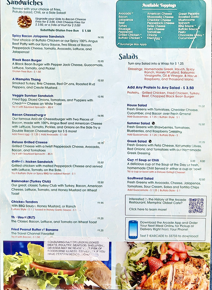 The menu reads like a love letter to American comfort food classics, with each option promising the kind of satisfaction that chain restaurants can only dream about.