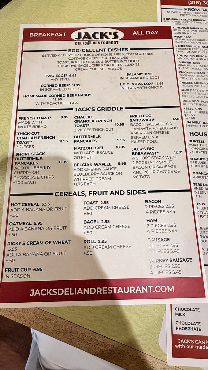 A menu that doesn't need Instagram filters &ndash; just honest food at honest prices. The breakfast section alone is worth the trip. 