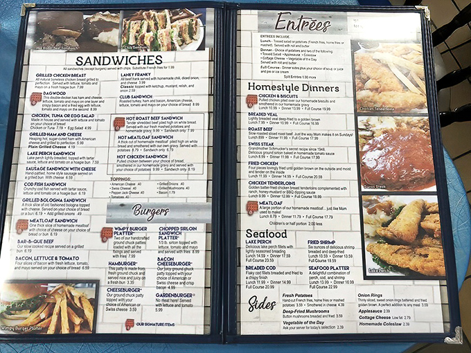 The menu reads like a greatest hits album of American comfort food &ndash; no fusion confusion, just straightforward classics executed with care.