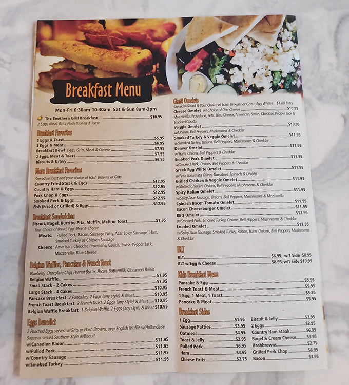 This menu reads like a love letter written entirely in melted cheese and dreams.