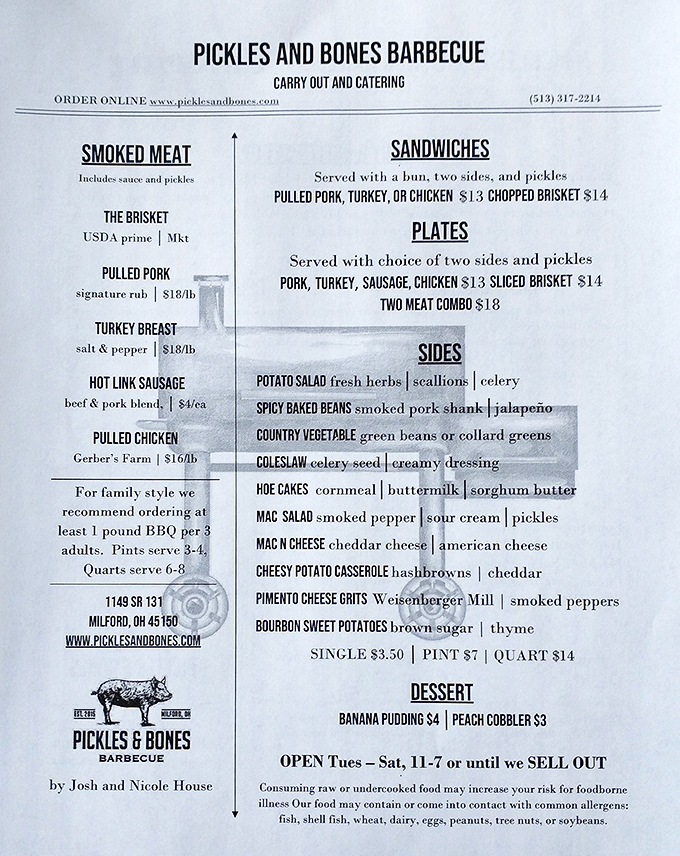 This menu isn't just a list&mdash;it's a roadmap to happiness. Each item represents hours of smoking dedication and generations of barbecue wisdom.