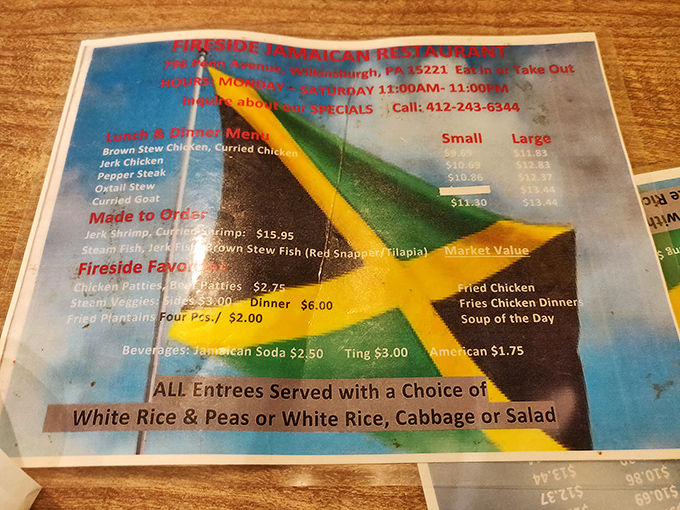 This menu board isn't just a list—it's a roadmap to happiness. Country breakfast with all the fixings, seven days a week!