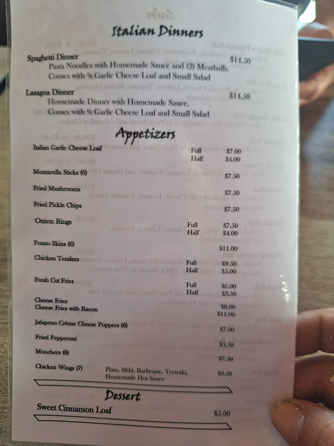 Flavor heaven on display! This menu board showcases farm-fresh options from classic vanilla to adventurous maple walnut&mdash;decisions, decisions.