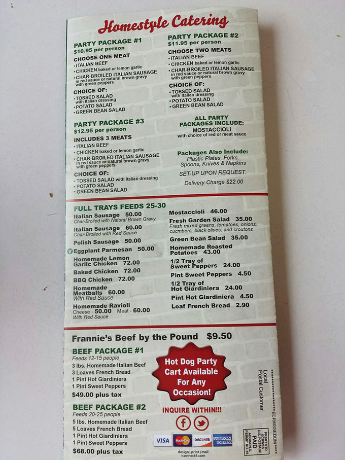 The menu reads like a love letter to American breakfast classics. Each page promises the kind of meal that makes you want to linger over one more coffee refill.