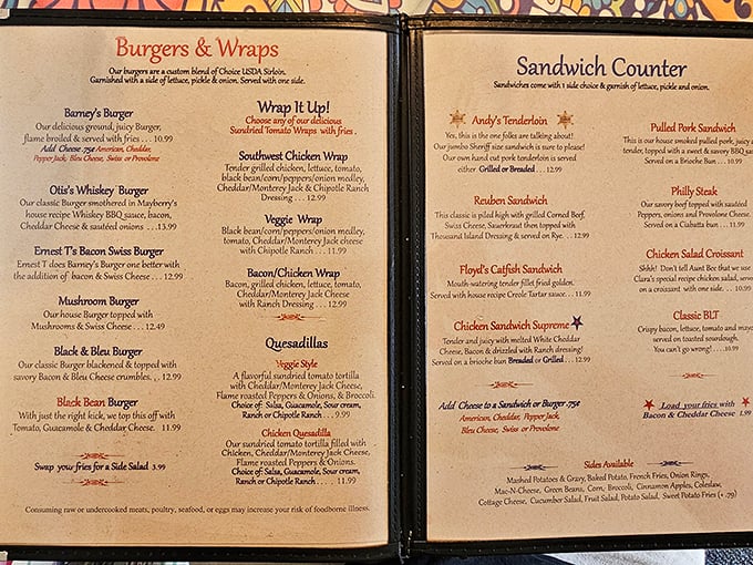 The menu reads like a love letter to the Chesapeake Bay. That "Awesome Clawsome" isn't just clever naming&mdash;it's truth in advertising.
