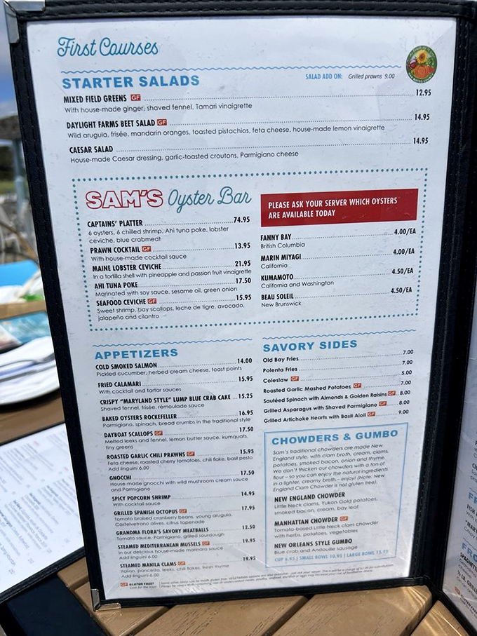 A menu that reads like a love letter to seafood lovers. Southern Fried Pickles and Drunken Shrimp are just the opening act to this coastal culinary show.