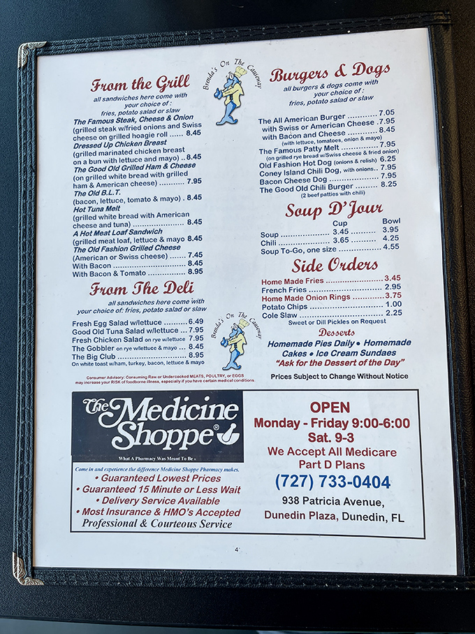 The menu that launched a thousand breakfast cravings. Classic American comfort food that doesn't need fancy descriptions to make your mouth water.