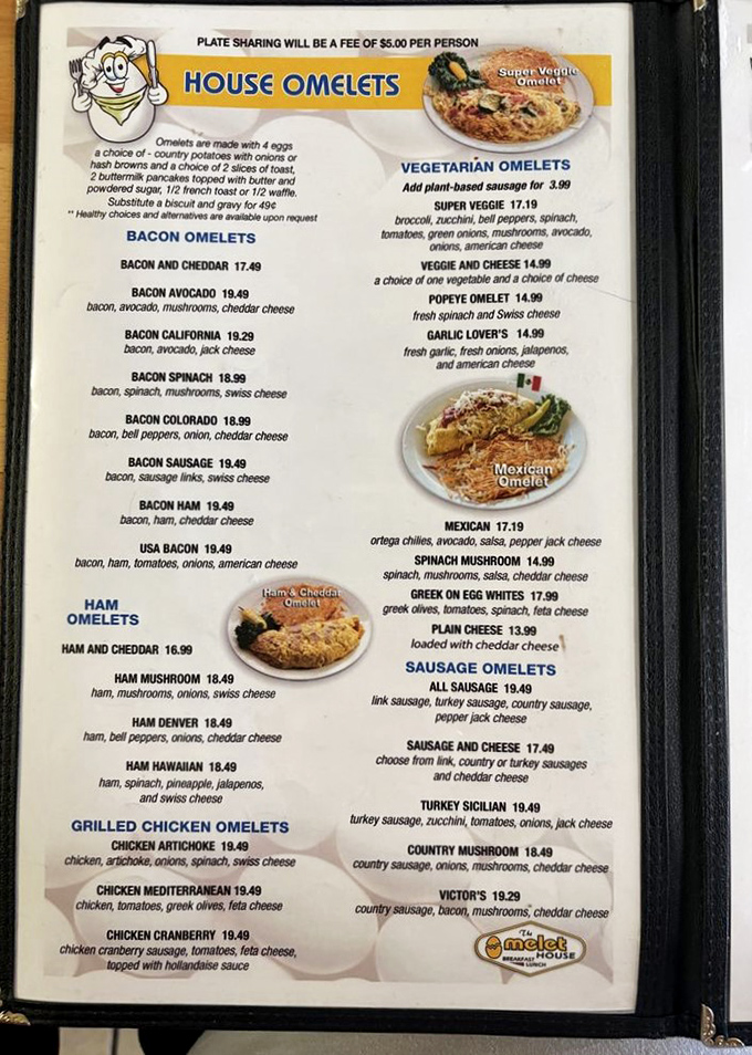 This menu is like the breakfast version of War and Peace &ndash; epic in scope, with a much happier ending for your taste buds.