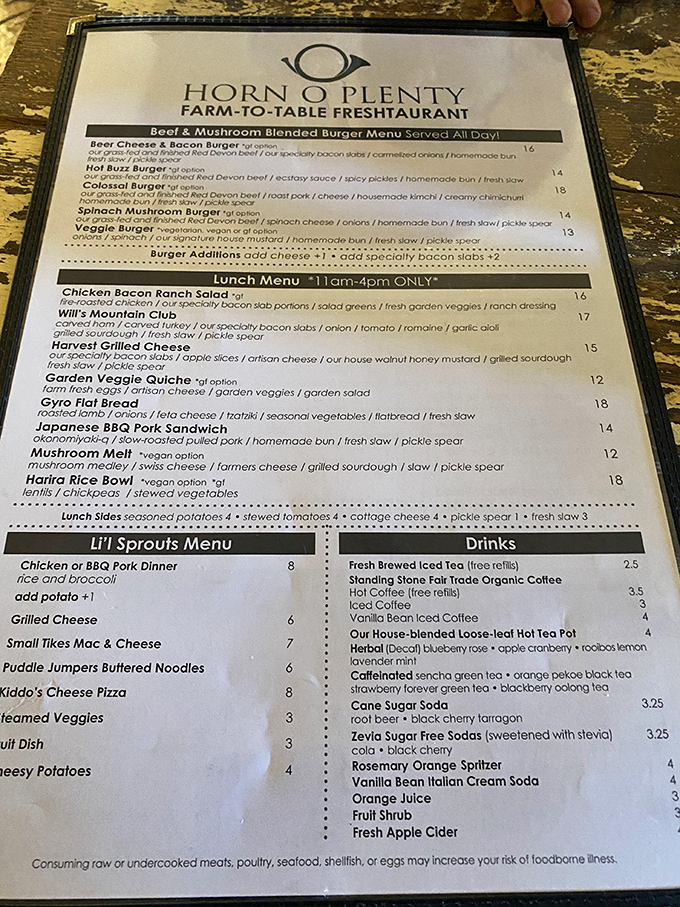 The menu reads like a love letter to Pennsylvania agriculture, with each item showcasing local ingredients in creative, crave-worthy combinations.