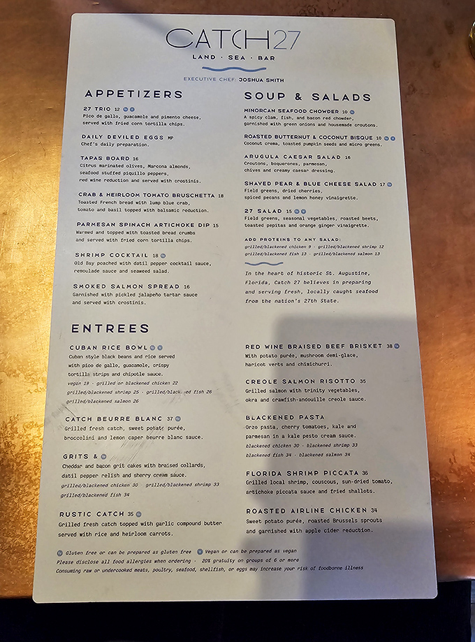 A menu that reads like a love letter to the sea, with plot twists your taste buds won't see coming.